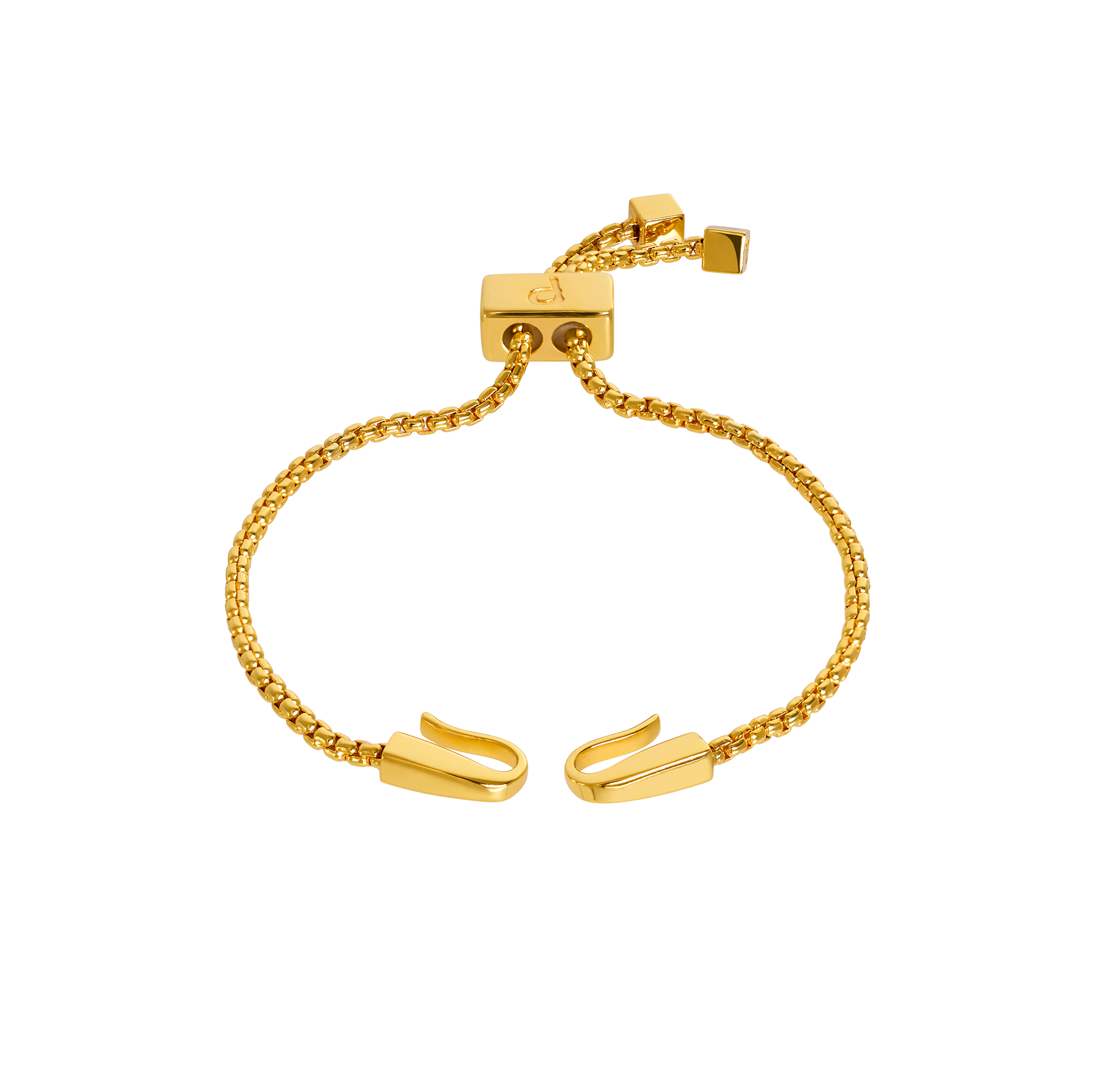 Single Charm Bracelet (Gold) – Poubel